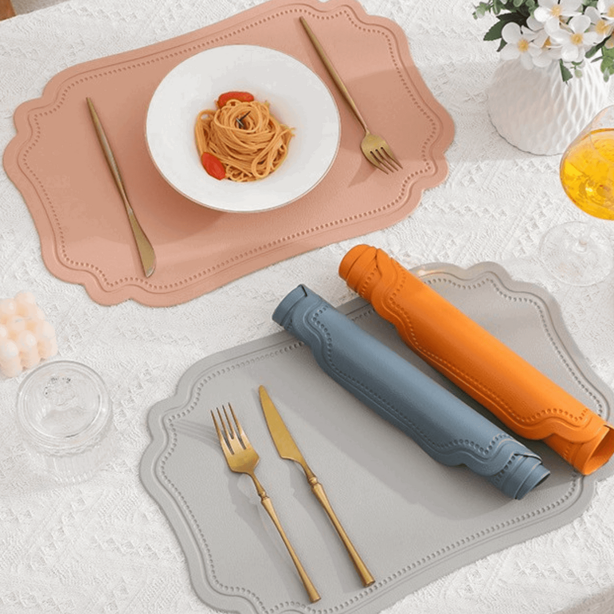 Shop LaBelle Place Mat – An Elegant Touch for Every Meal – Maison Matta