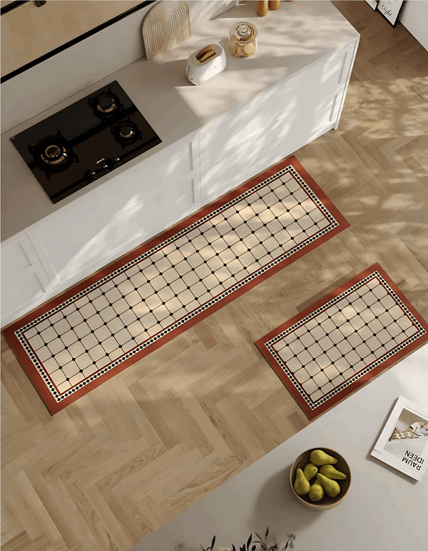 Aesthetic and Easy-to-Clean Anti-Fatigue Kitchen Runner Mat Collection ...