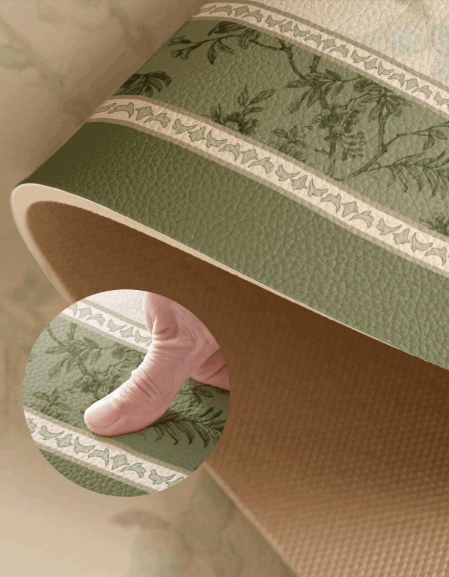 Olive Whisper Kitchen Mat | Stylish & Non-Slip Kitchen Rug | 18*30 ...