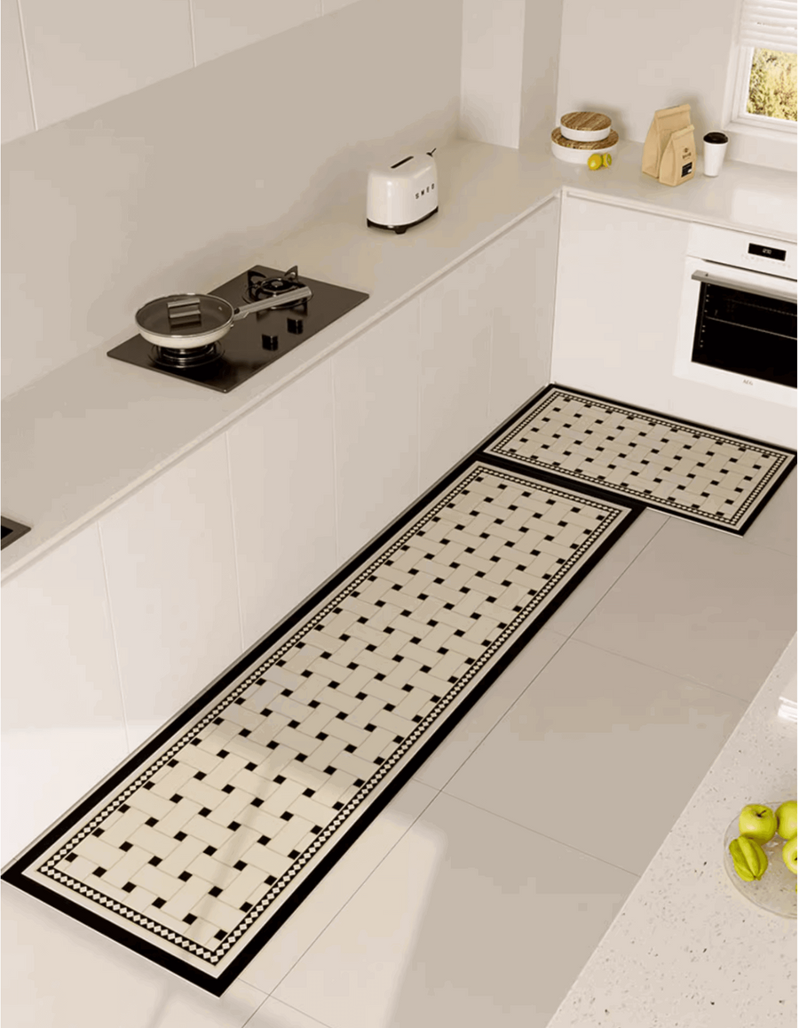 Aesthetic and Easy-to-Clean Anti-Fatigue Kitchen Runner Mat Collection ...
