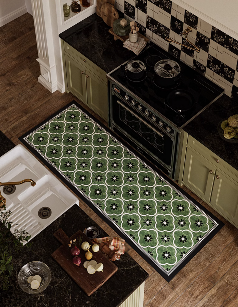 Aesthetic and Easy-to-Clean Anti-Fatigue Kitchen Runner Mat Collection ...